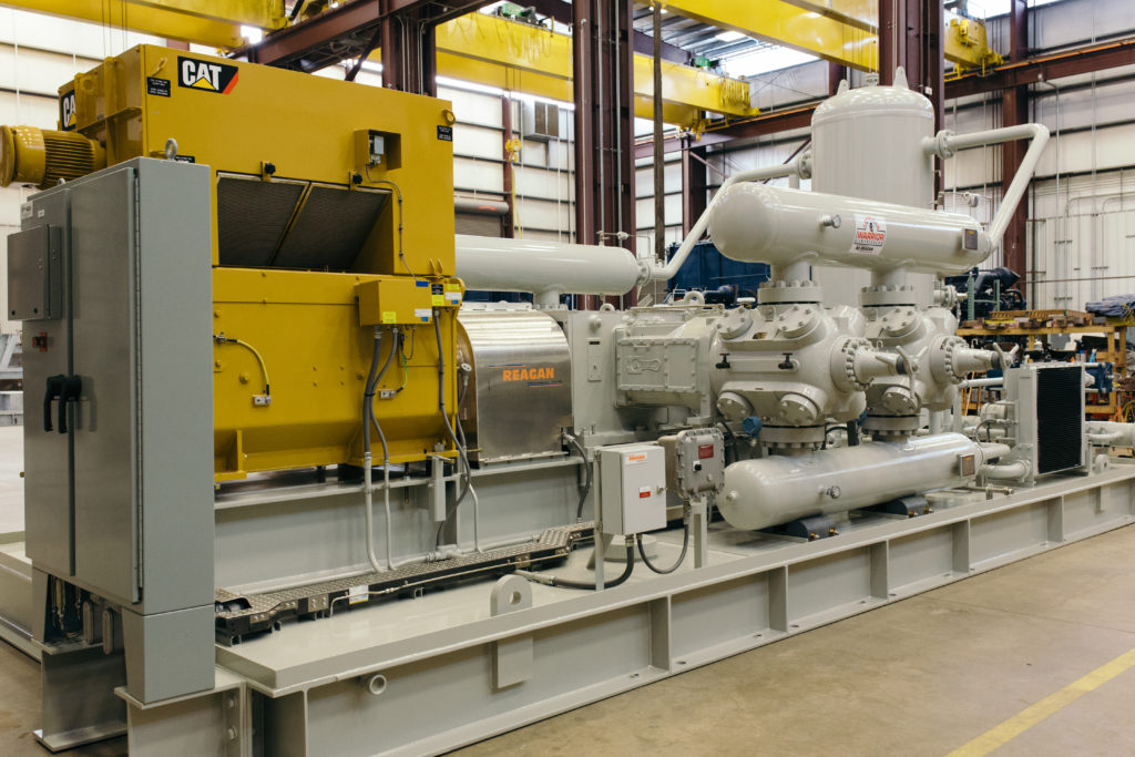 TRAINING ONLINE GAS COMPRESSOR AND PIPING SYSTEM